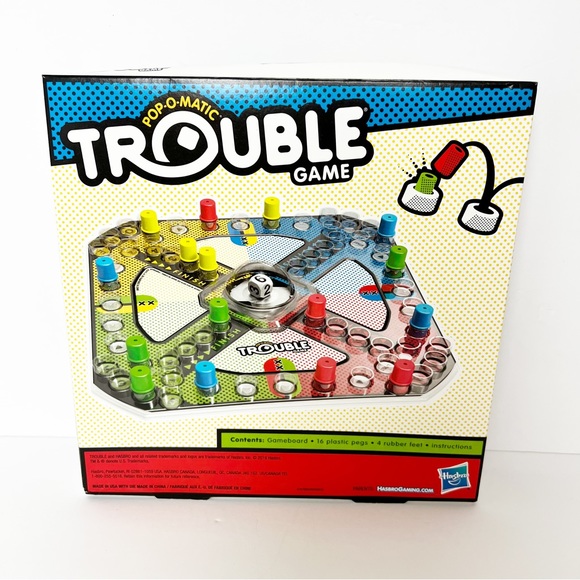 Hasbro | Toys | Hasbro Gaming Popomatic Trouble Game Ages 3 | Poshmark